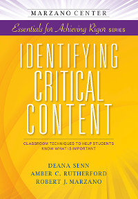 Identifying Critical Content: Classroom Techniques to Help Students ...